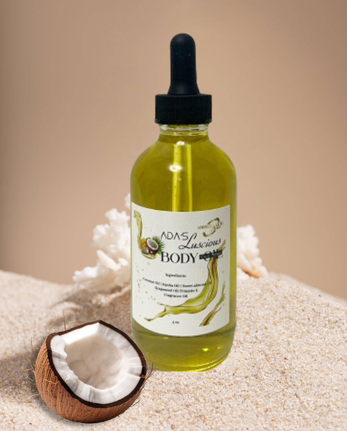 Ada's Luscious Coco Mango Body Oil - ADOREEN LUXE BUTTER
